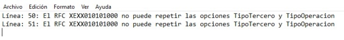 Solución error DIOT SAT: El RFC XEXX010101000 no puede repetir las ...